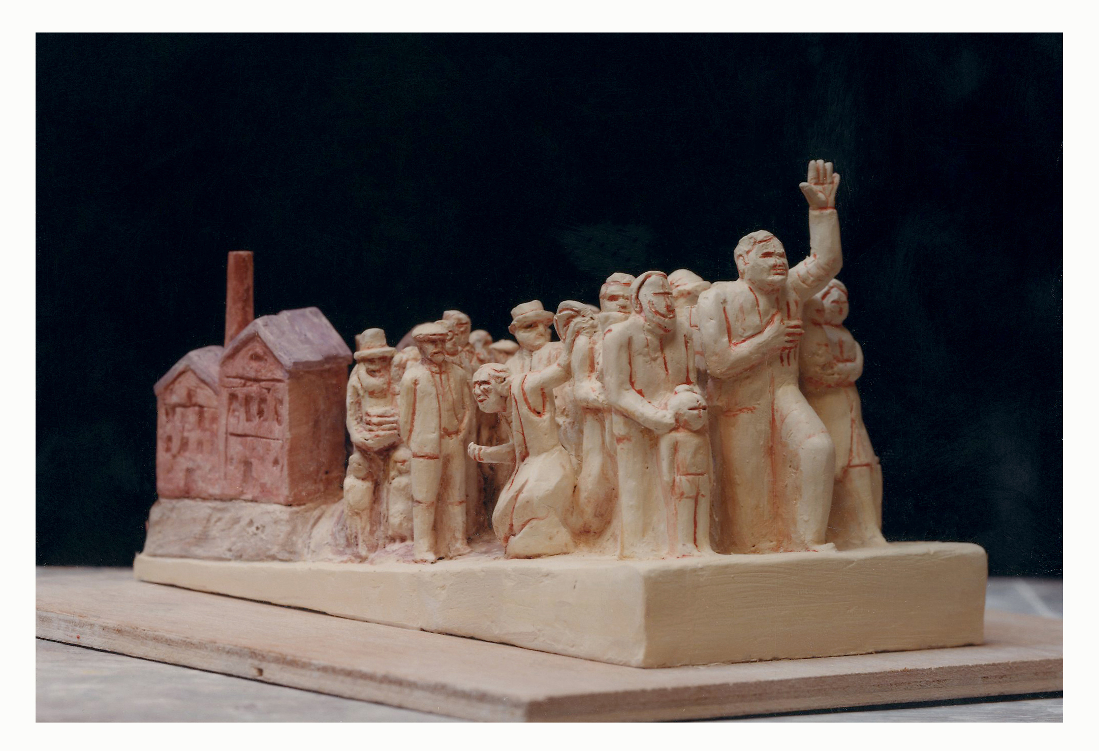 Forward - Raymond Mason Sculpteur