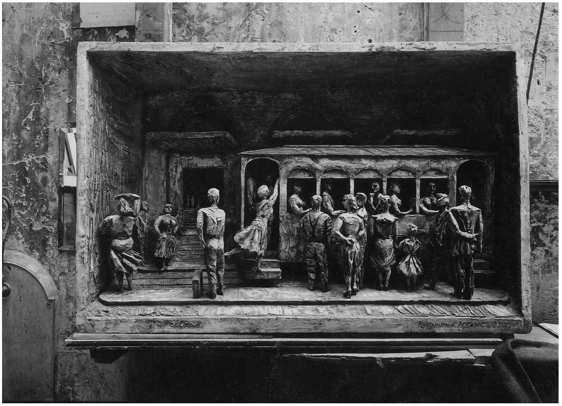 L'atelier - Raymond Mason Sculpteur