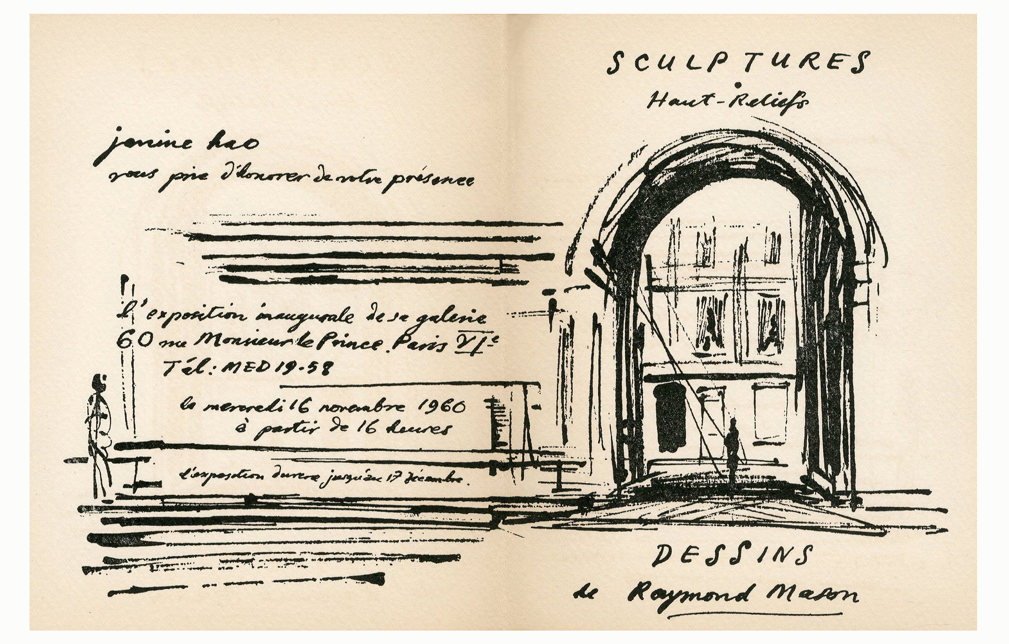 Biographie - Raymond Mason Sculpteur