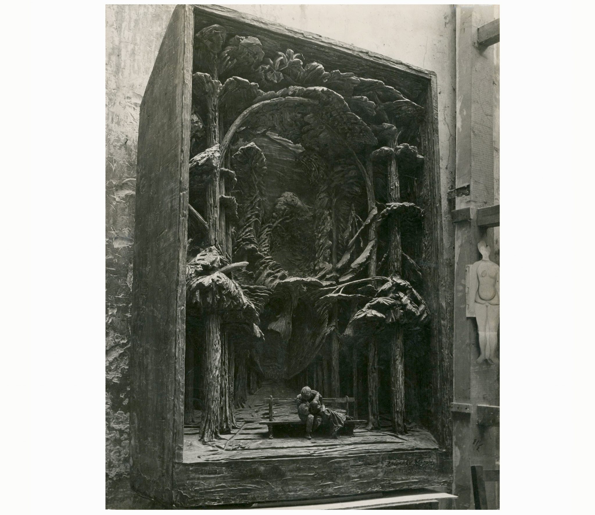 L'atelier - Raymond Mason Sculpteur