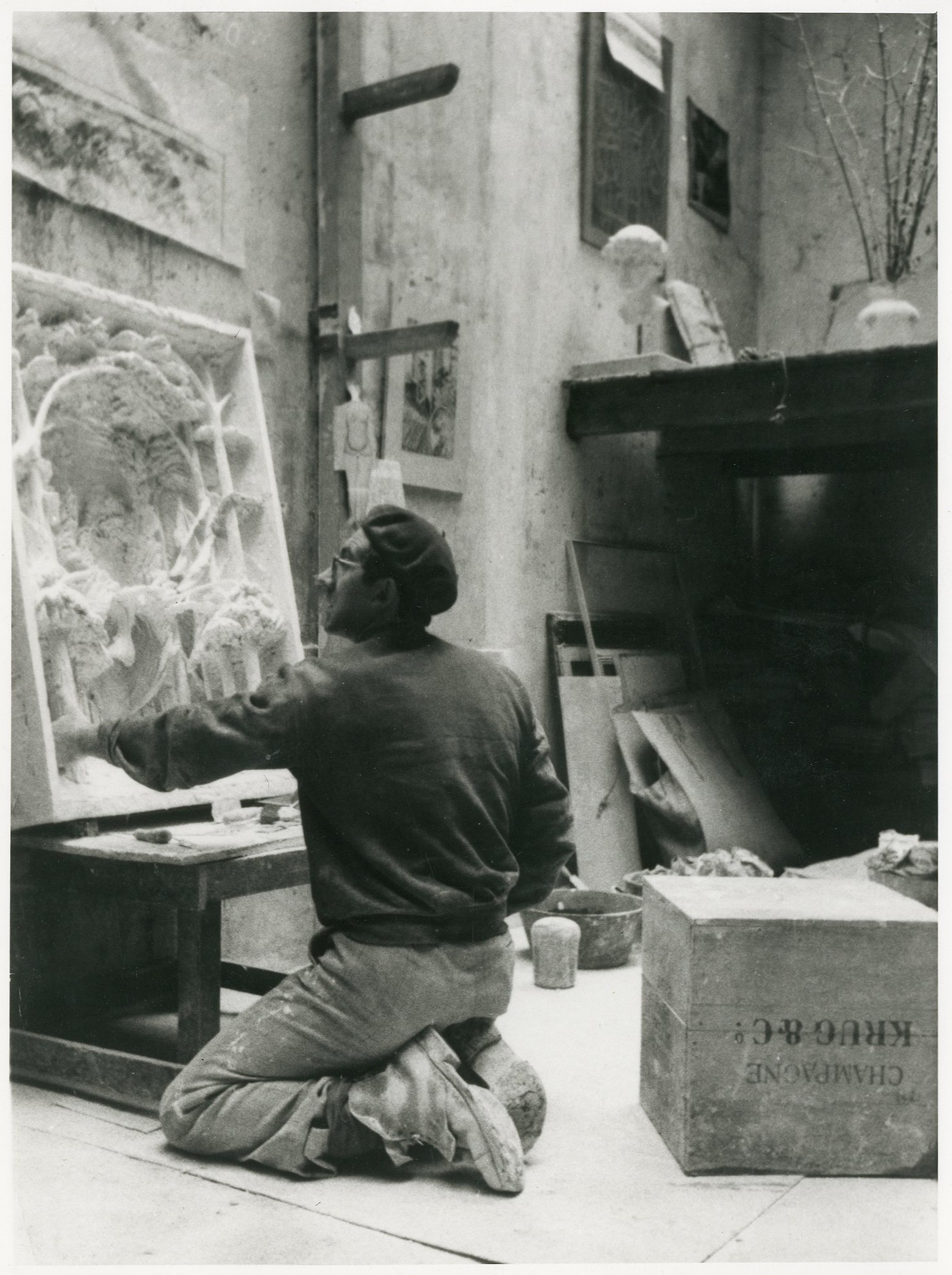 L'atelier - Raymond Mason Sculpteur