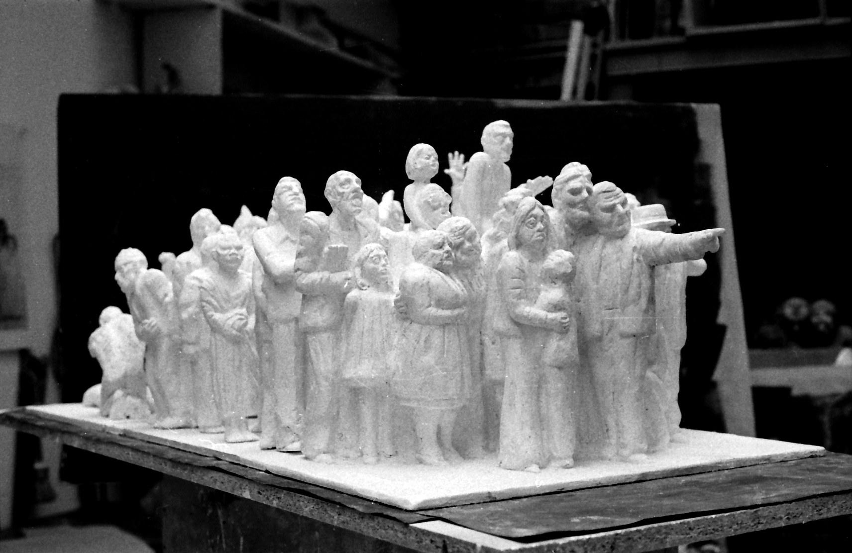 L'atelier - Raymond Mason Sculpteur