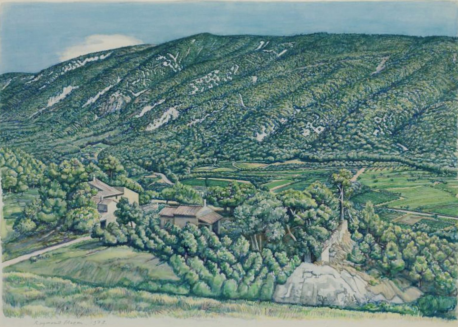 Luberon - Raymond Mason Sculpteur