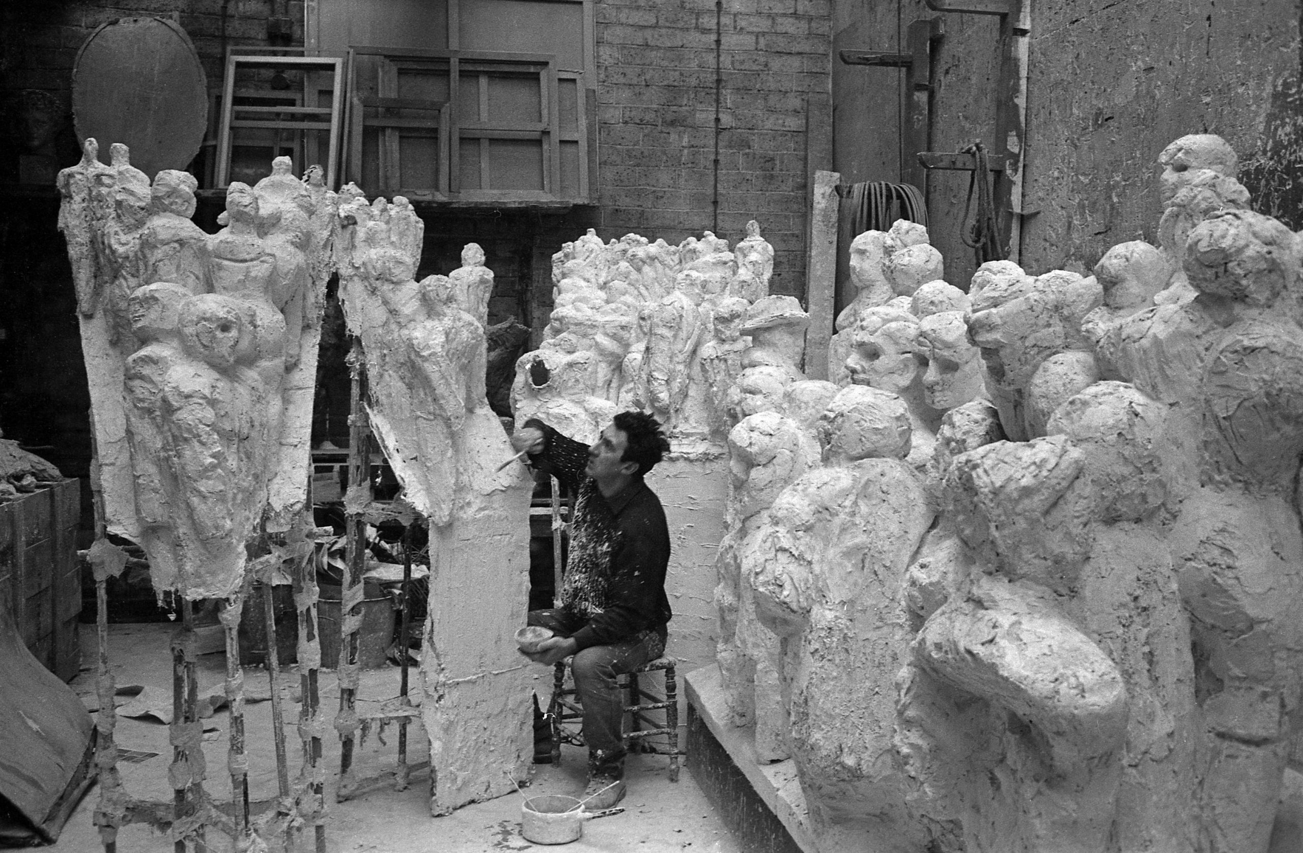 L'atelier - Raymond Mason Sculpteur